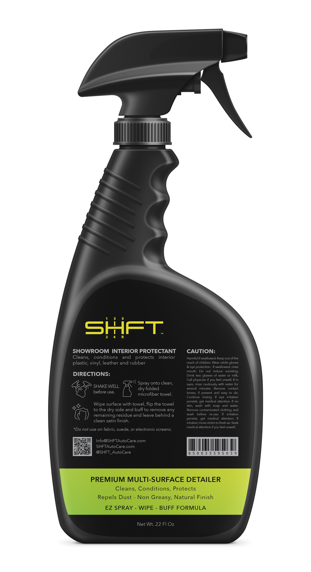 SHOWROOM INTERIOR PROTECTANT – SHFT Auto Care